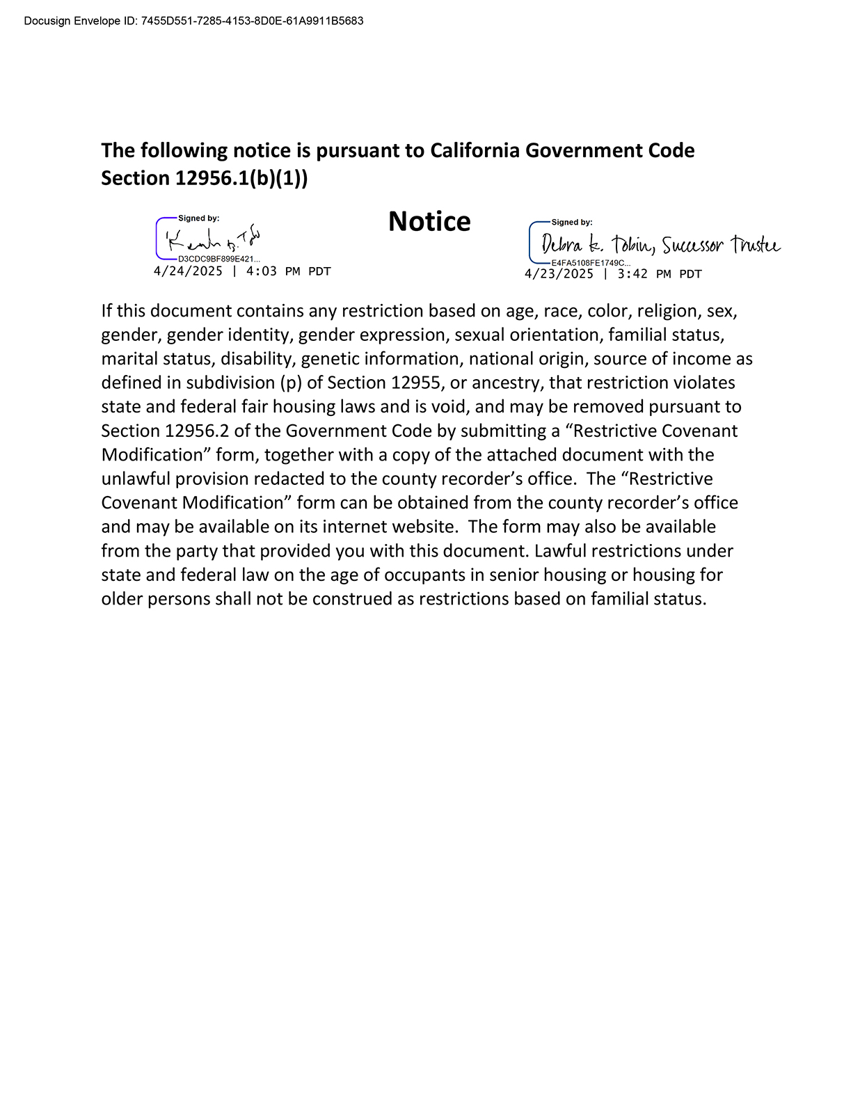 3rd Party Disclosures - Plata Realty Group